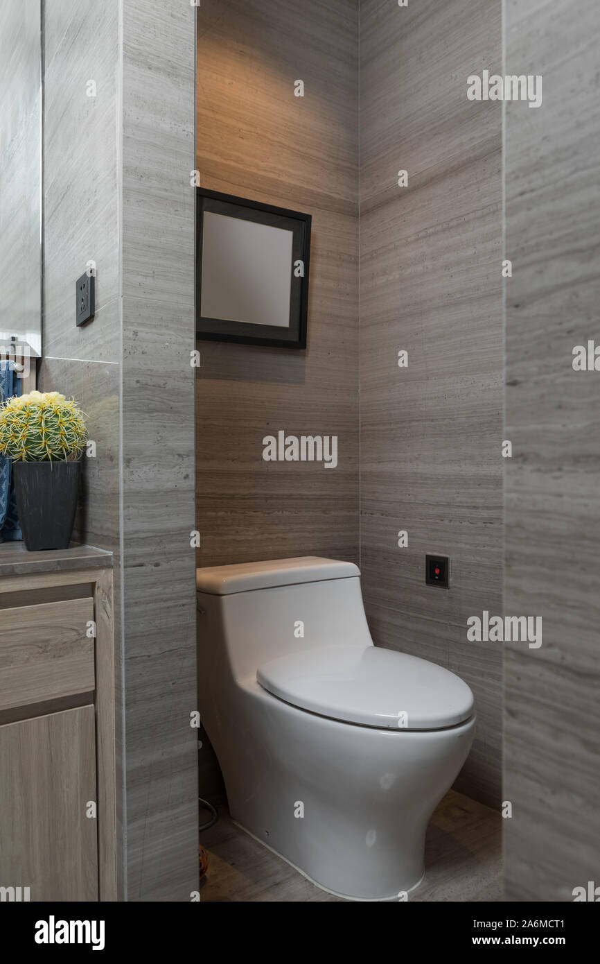 Bath room toilet hi-res stock photography and images - Alamy