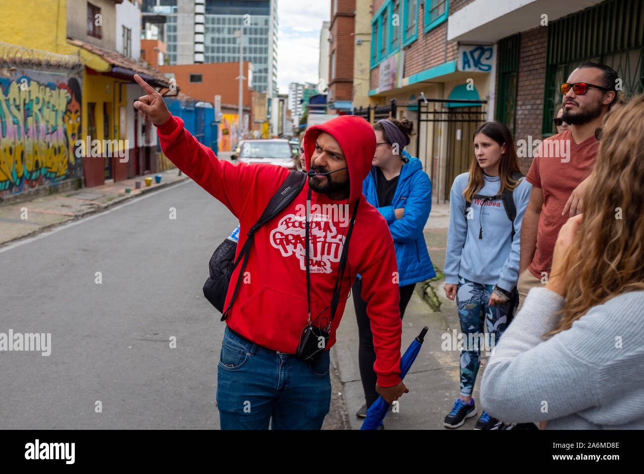 Umbrella tour guide hi-res stock photography and images - Alamy
