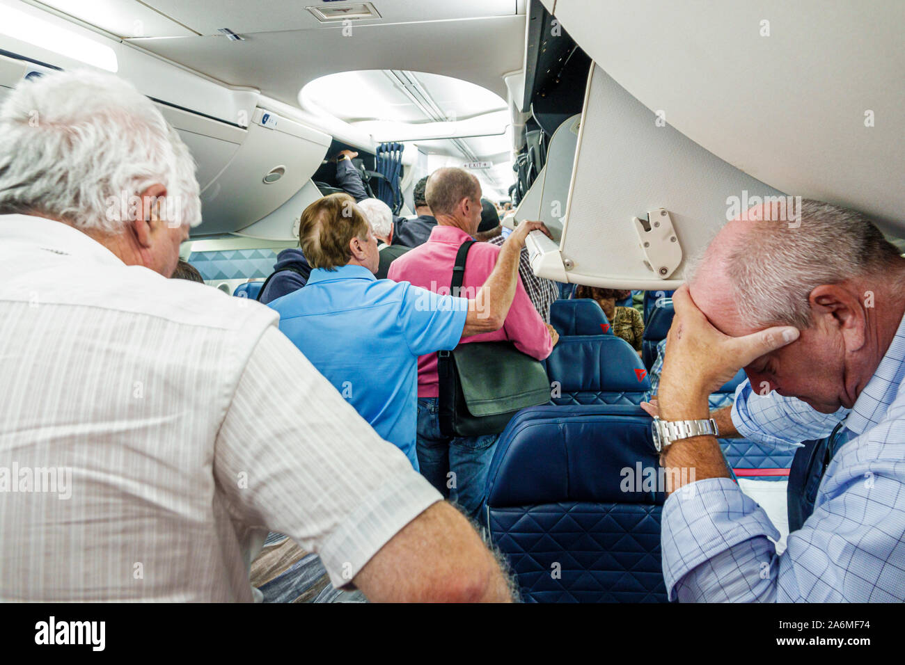 Delta Airlines Interior