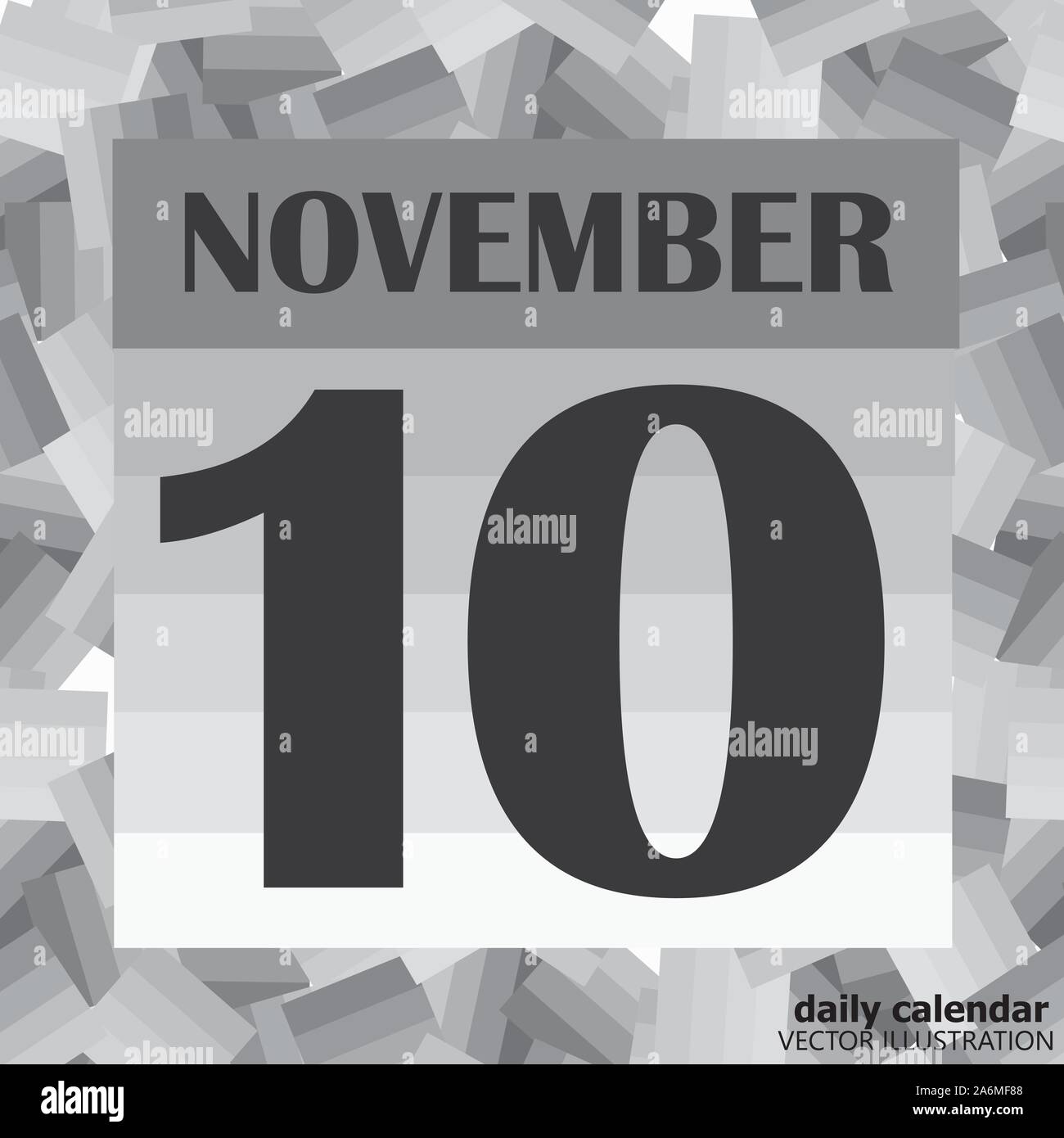 November 10 icon. For planning important day. Banner for holidays and ...