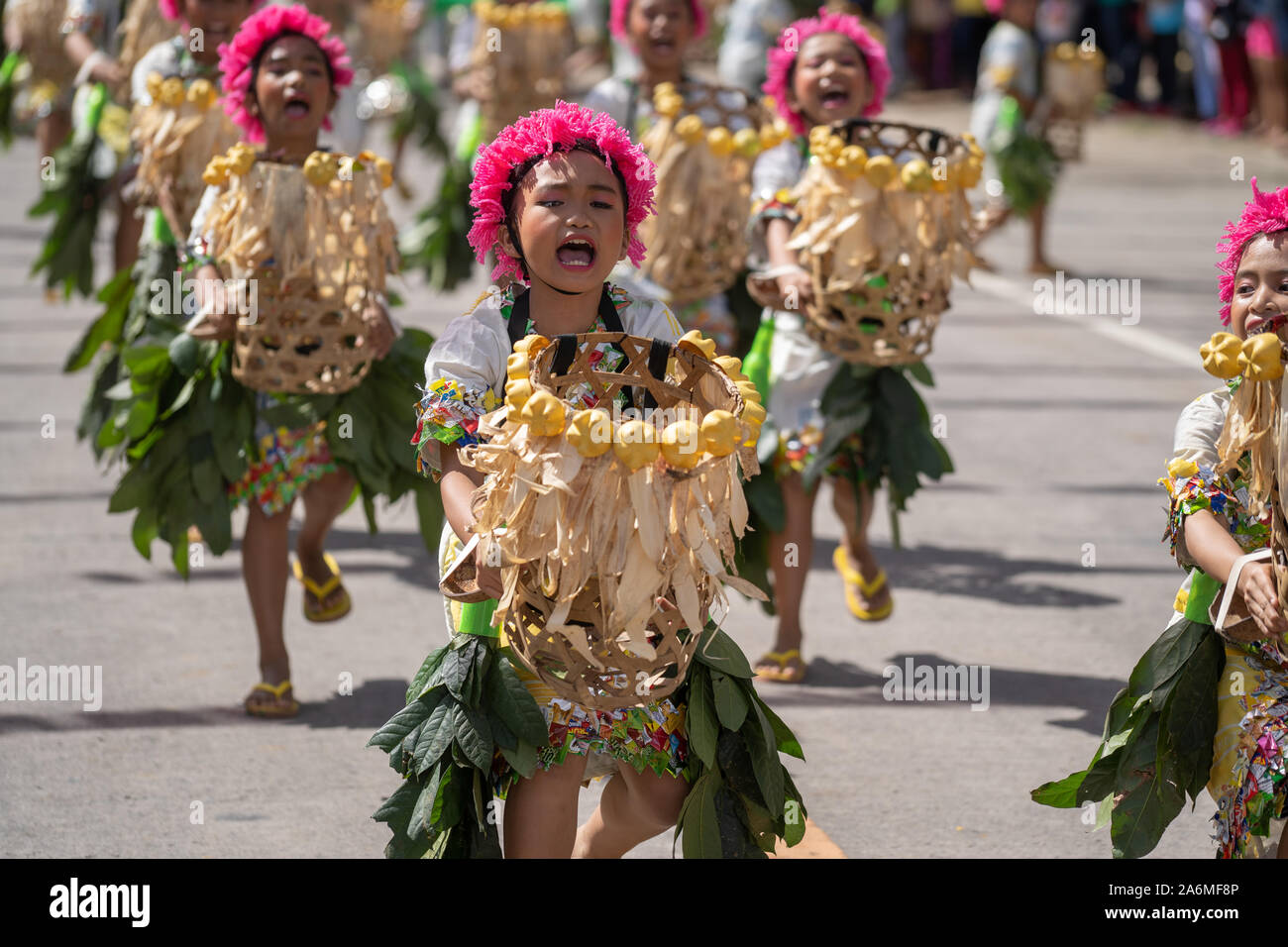 Camiguin Island,Mindanao,Philippines 27th October 2019.School children ...