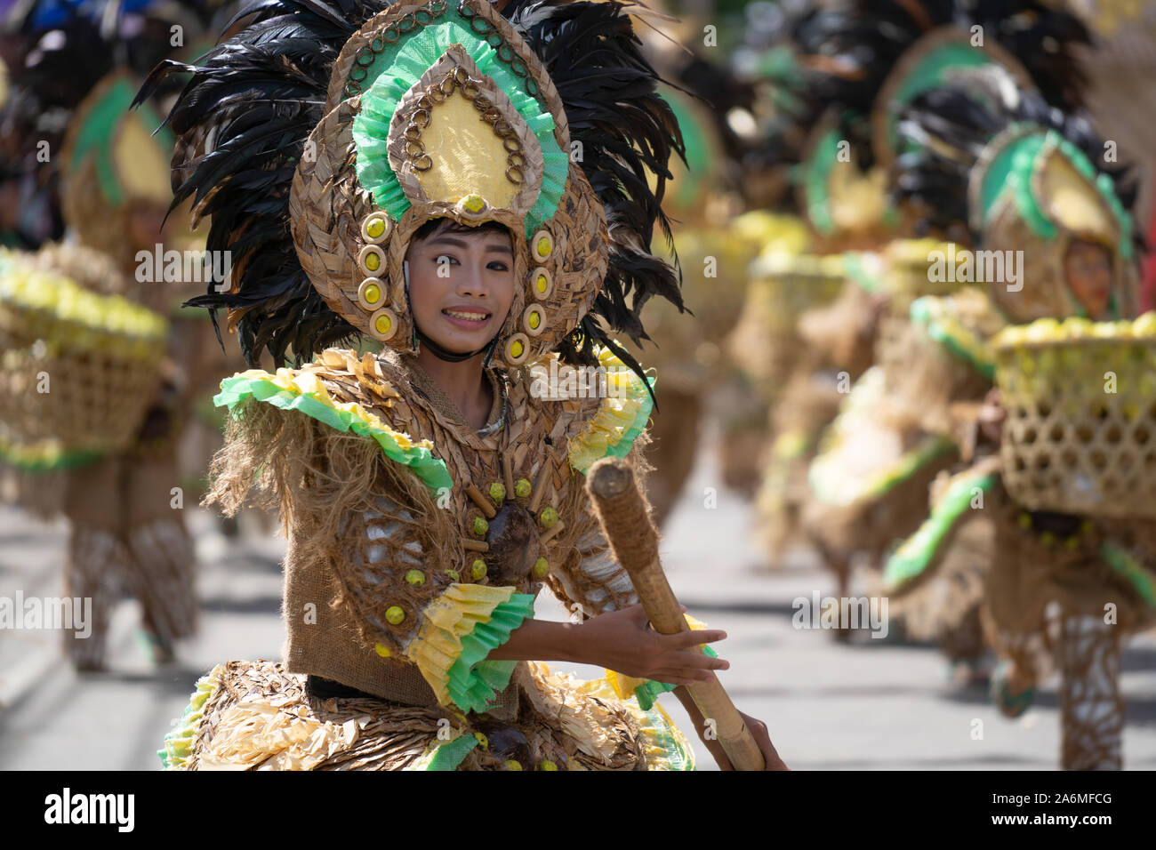 Camiguin Island,Mindanao,Philippines 27th October 2019.School children ...