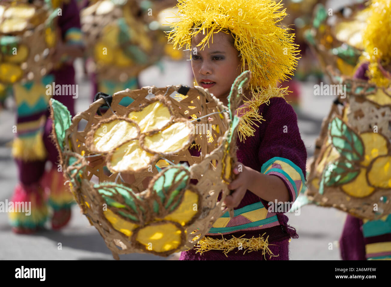 Camiguin Island,Mindanao,Philippines 27th October 2019.School children ...
