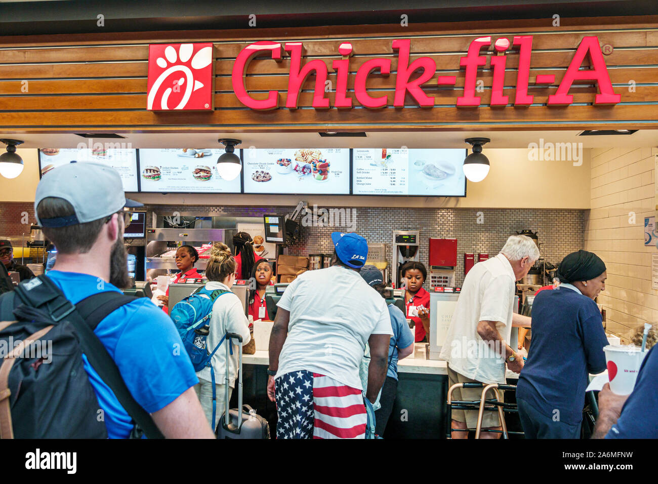Man ordering fast food in hi-res stock photography and images - Alamy