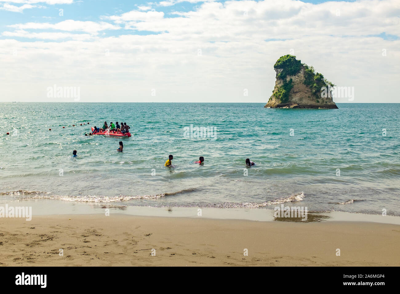 Tumaco, Nariño / Colombia, June 27, 2019: Black Kids and Teenagers ...
