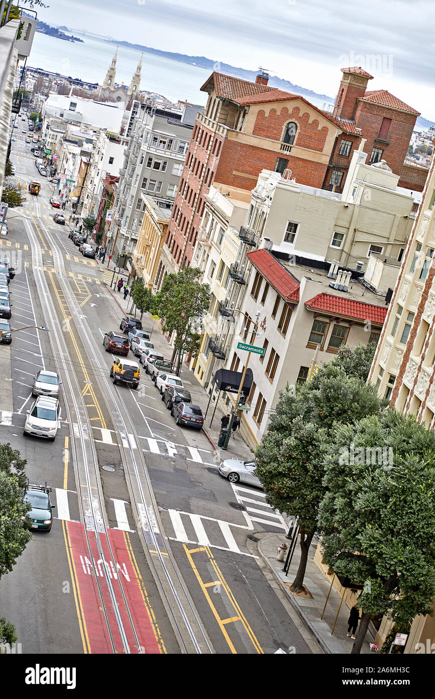 Powell street san francisco hi-res stock photography and images - Alamy