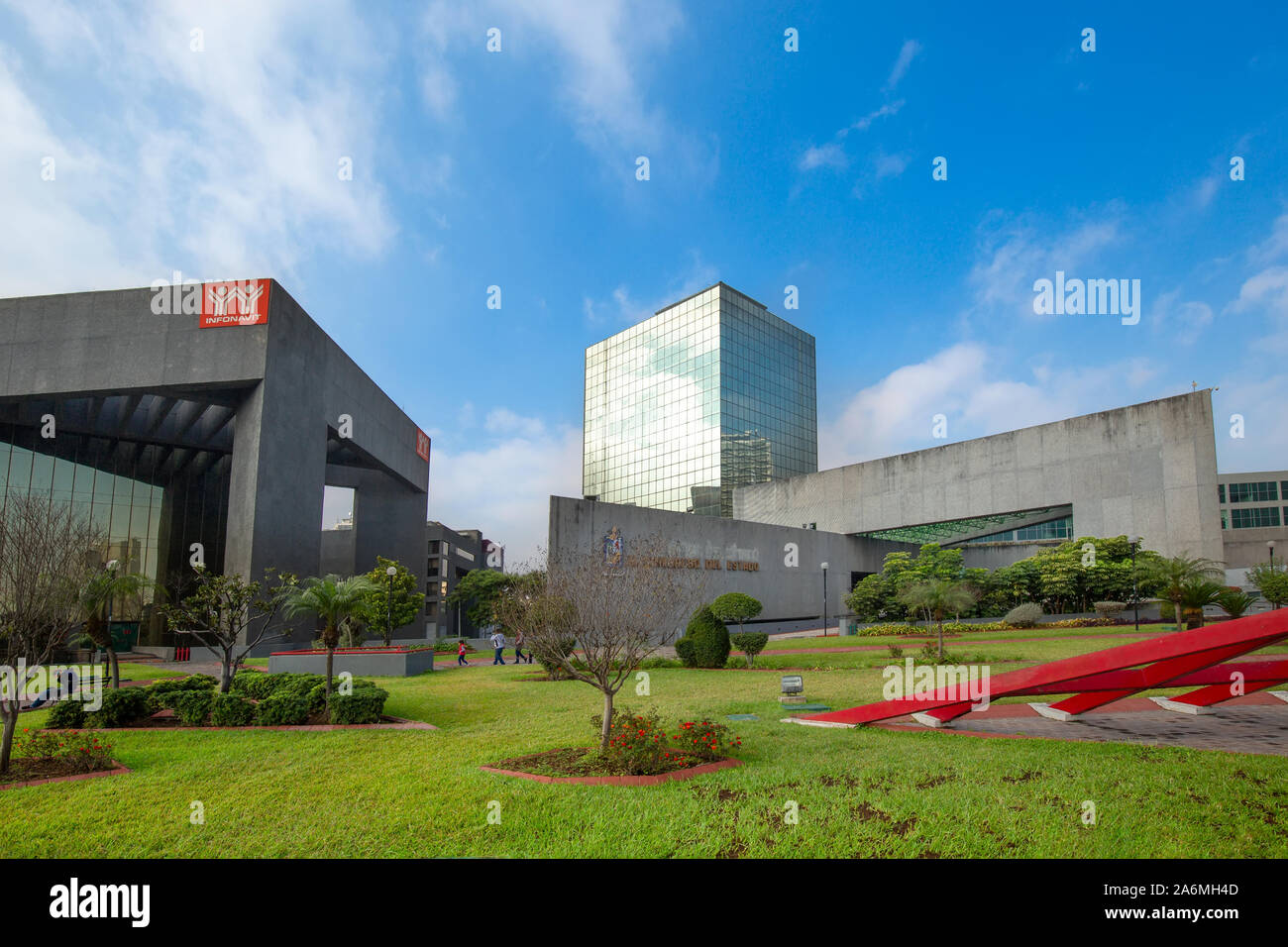Monterrey, Mexico-11 August, 2019: Monterrey, Landmark Macroplaza (La ...