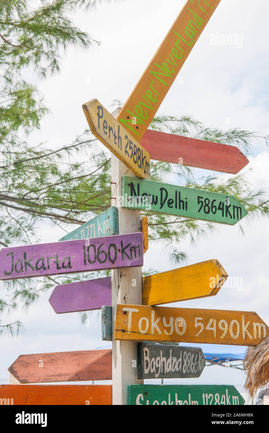 Place Name Directions Distance High Resolution Stock Photography and ...