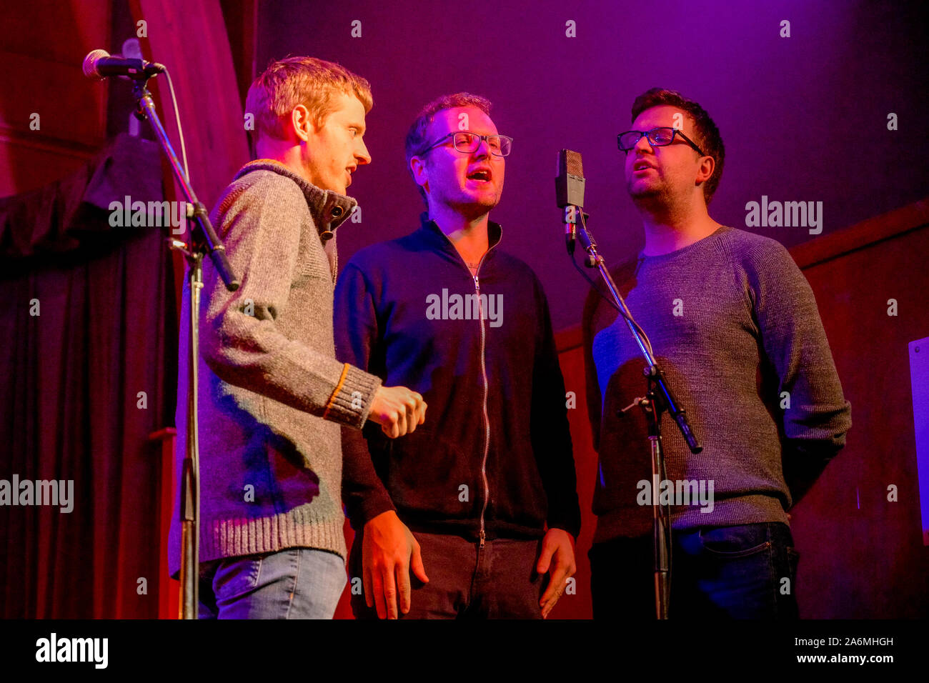 British singers The Young 'uns in concert, Rogue Folk Club, Vancouver ...