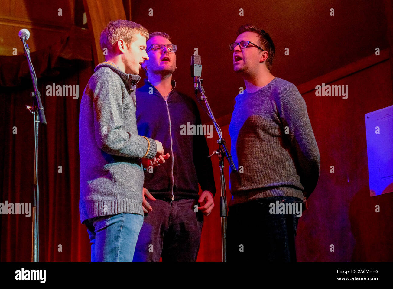British singers The Young 'uns in concert, Rogue Folk Club, Vancouver ...