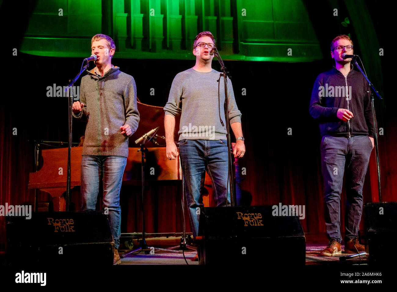 British singers The Young 'uns in concert, Rogue Folk Club, Vancouver ...
