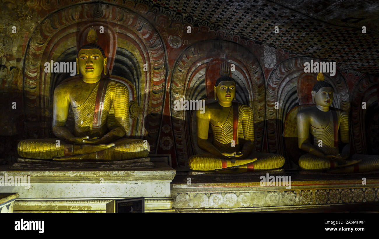 Dambulla is the largest and best-preserved cave temple complex in Sri ...