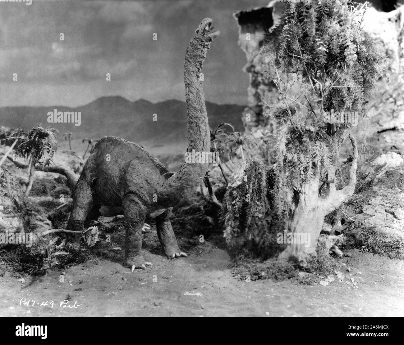 Stop Motion Dinosaur Models in THE LOST WORLD 1925 director Harry O ...