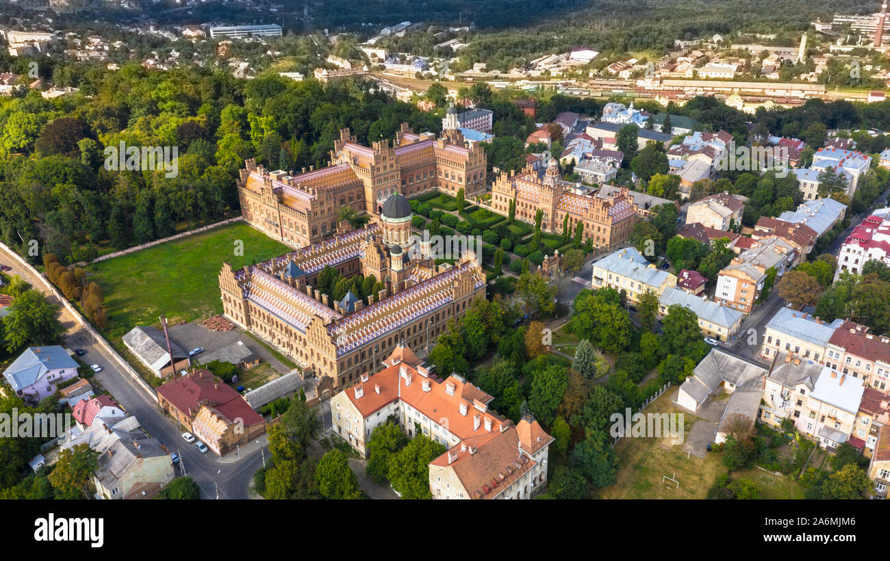 Chernivtsi city ukraine aerial hi-res stock photography and images - Alamy