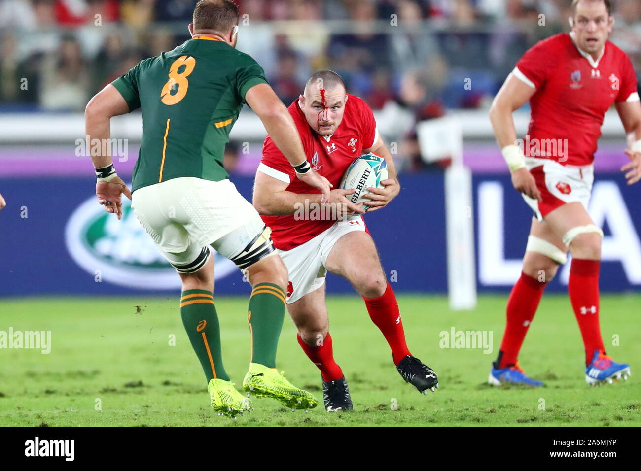 Yokohama, Kanagawa, Japan. 27th Oct, 2019. Ken Owens (WAL) Rugby : 2019 ...