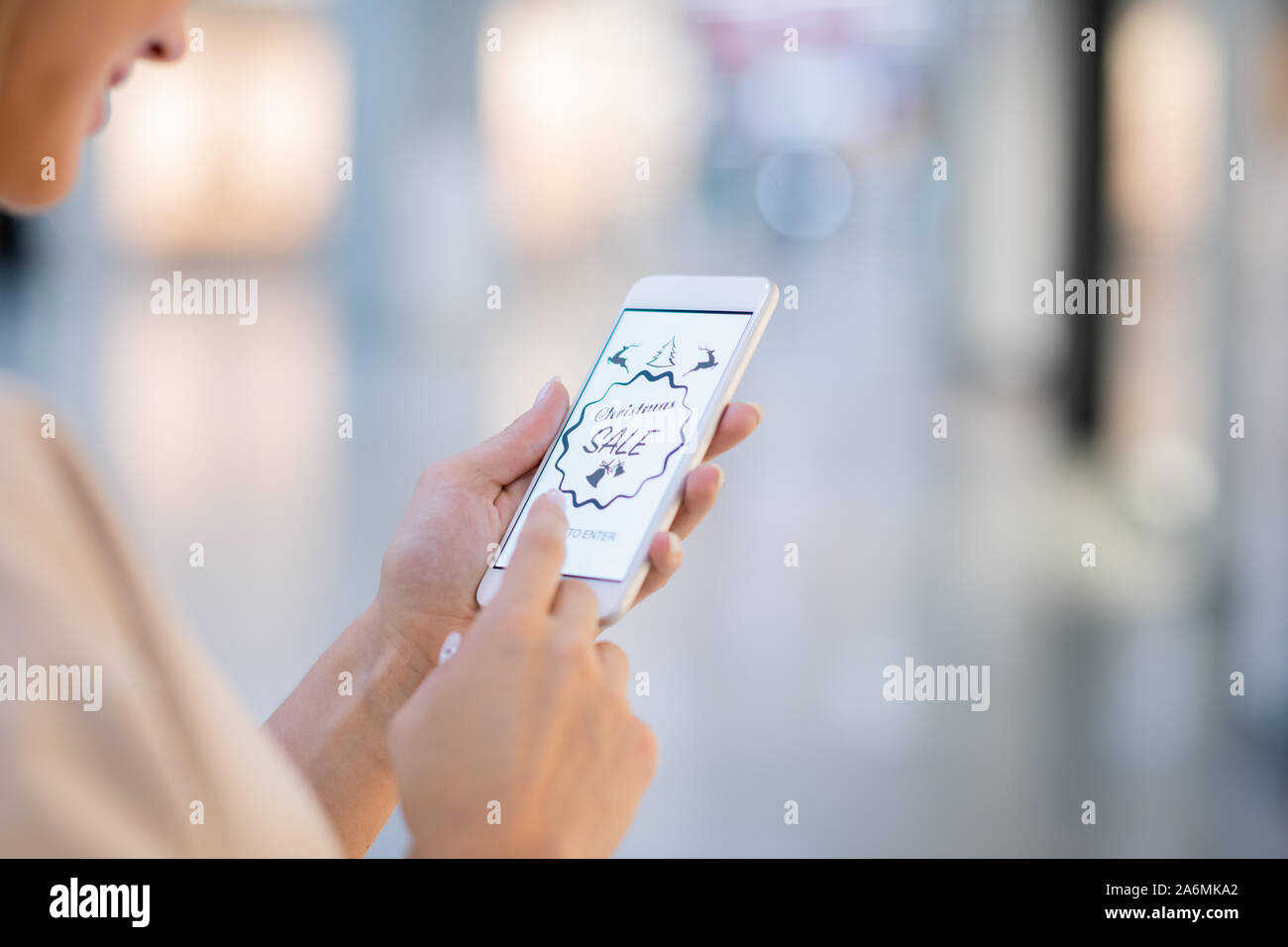 Businessman scrolling on phone chart hi-res stock photography and ...