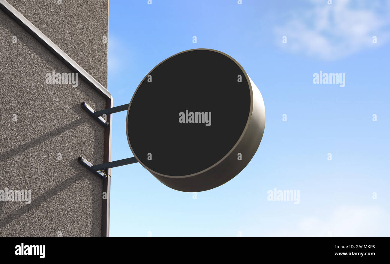 Round signage hi-res stock photography and images - Alamy