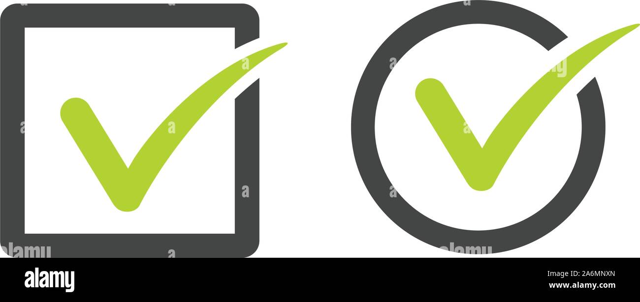 Green Square Check Box