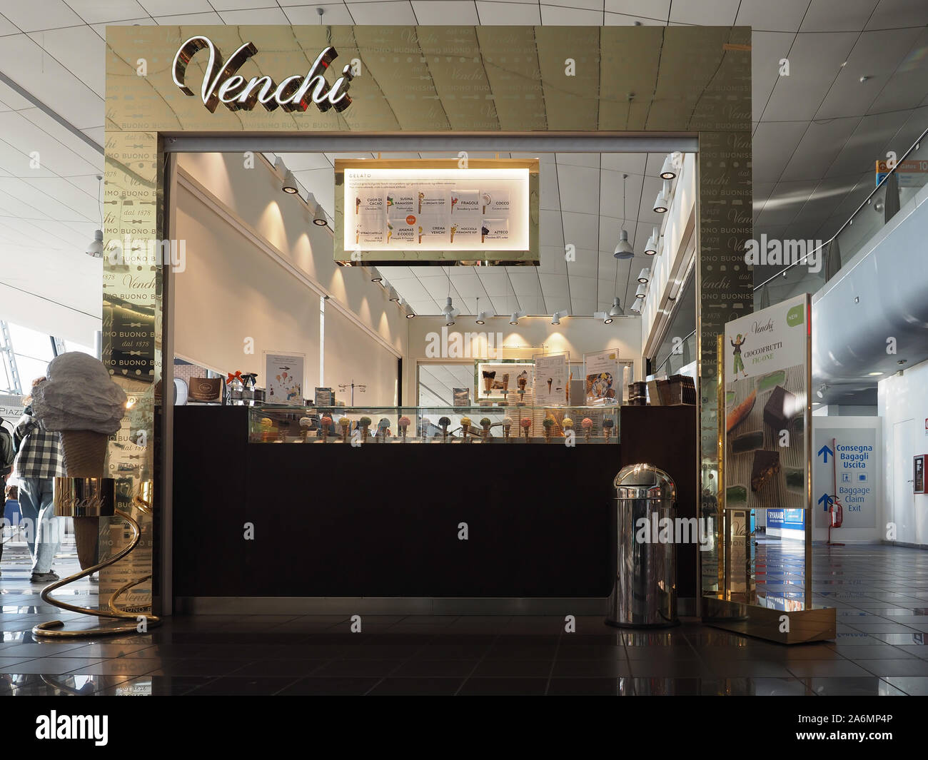 CASELLE, ITALY - CIRCA SEPTEMBER 2019: Venchi storefront Stock Photo ...