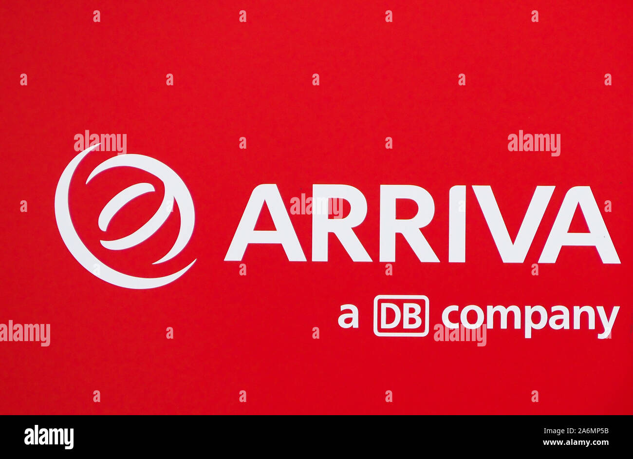 LONDON, UK - CIRCA SEPTEMBER 2019: Arriva sign Stock Photo - Alamy