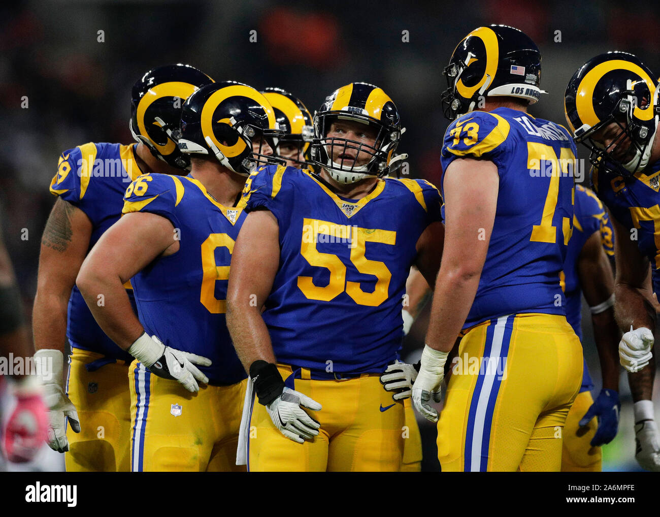 Wembley Stadium, London, UK. 27th Oct, 2019. National Football League ...