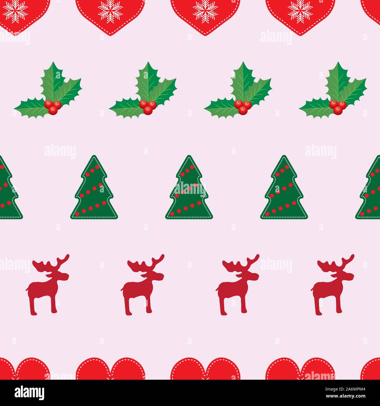 Seamless pattern Christmas background. Decoration for paper, textile ...