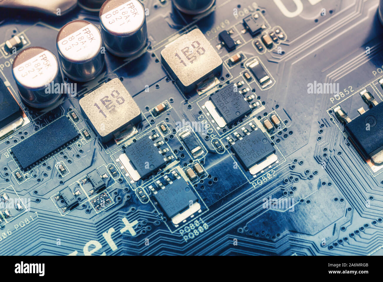 Computer circuit board Stock Photo - Alamy