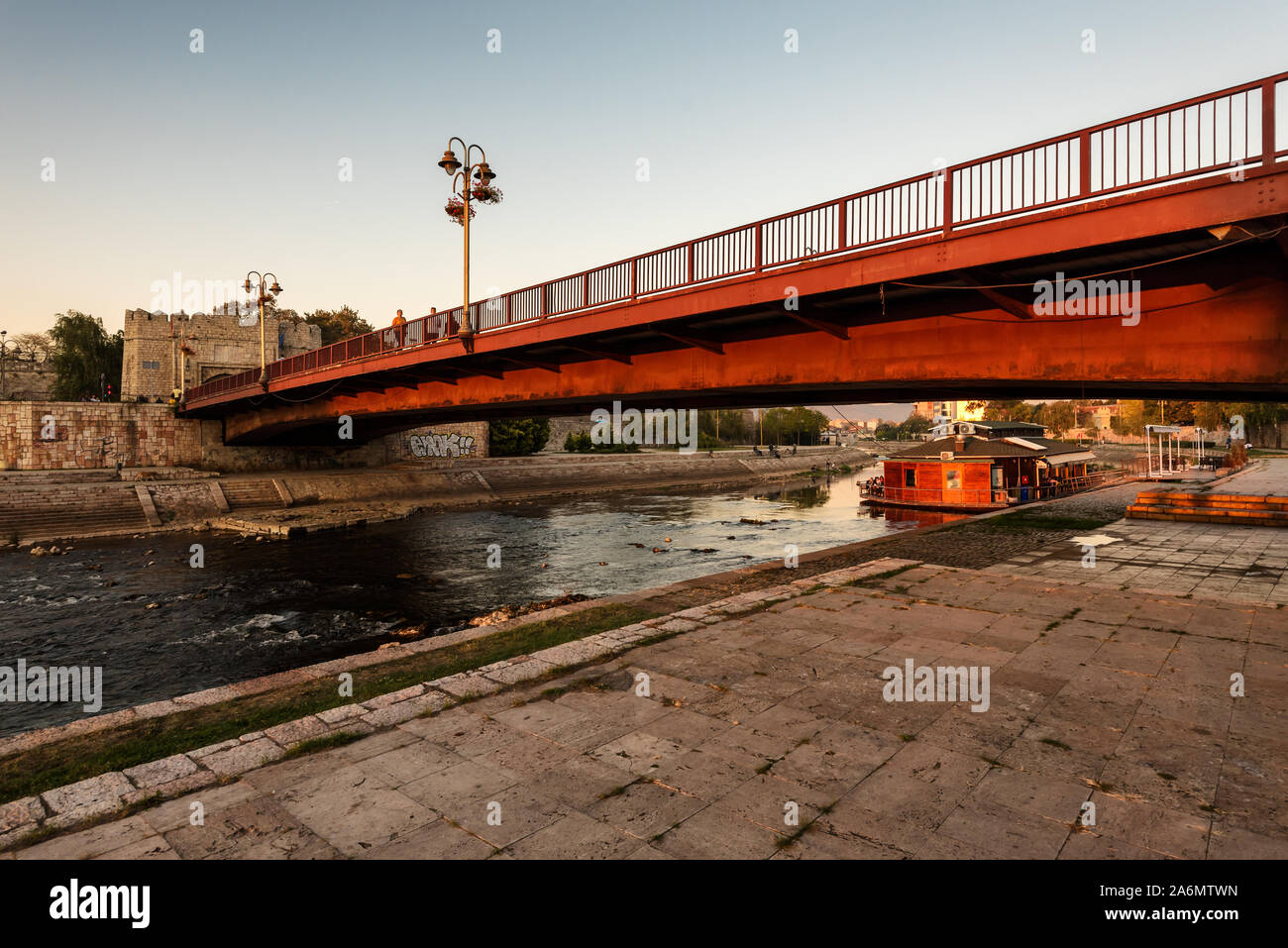 NIS, SERBIA - May 3, 2019: Serbian City if Nis with fortress and ...
