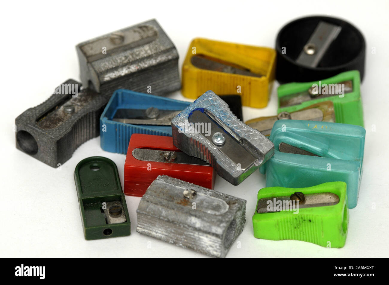 Pencil sharpener vintage hi-res stock photography and images - Alamy