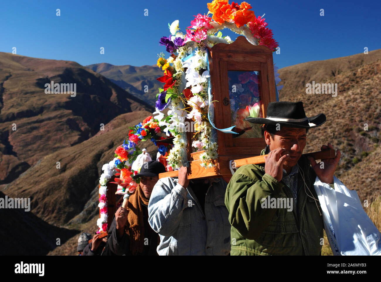 Journey takes place through mountains and dry rivers beds. High ...