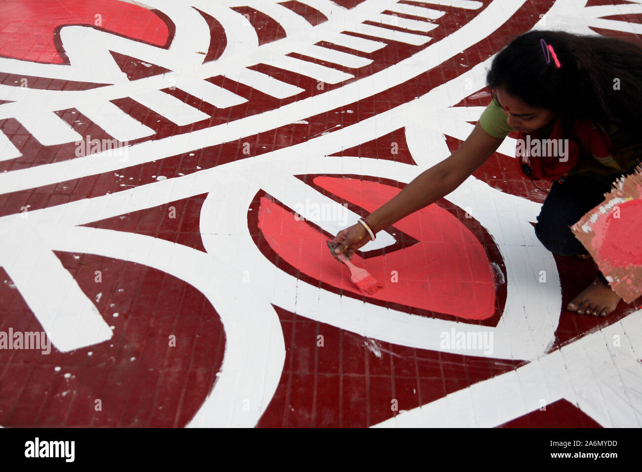 Alpona designs hi-res stock photography and images - Alamy