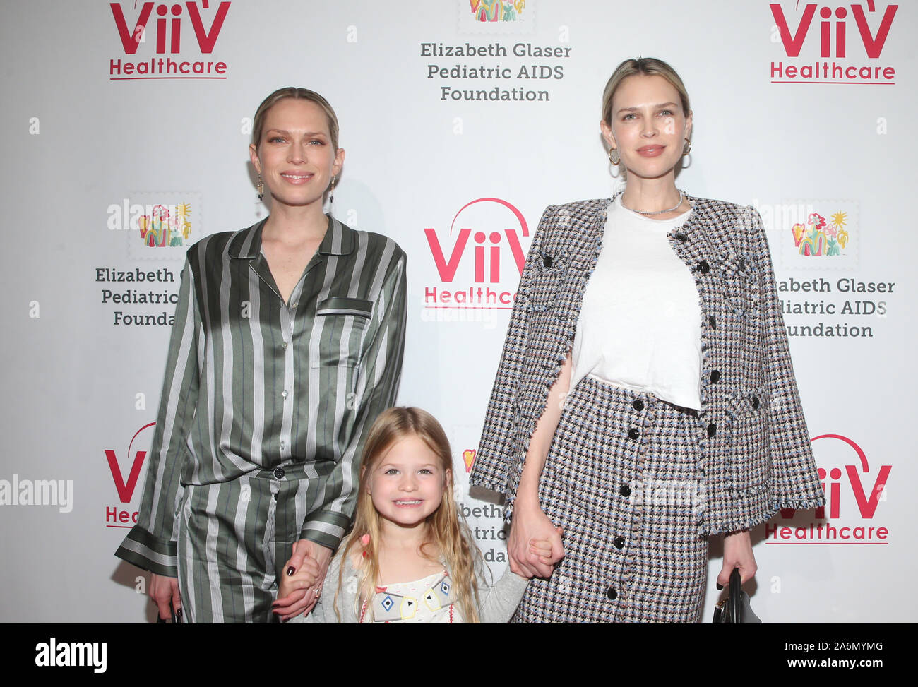 California, USA. 27th Oct, 2019. Erin Foster, Sara Foster, Valentina ...