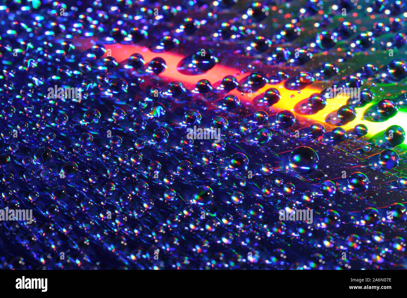 Refraction of light creates an impressive and unique light display ...