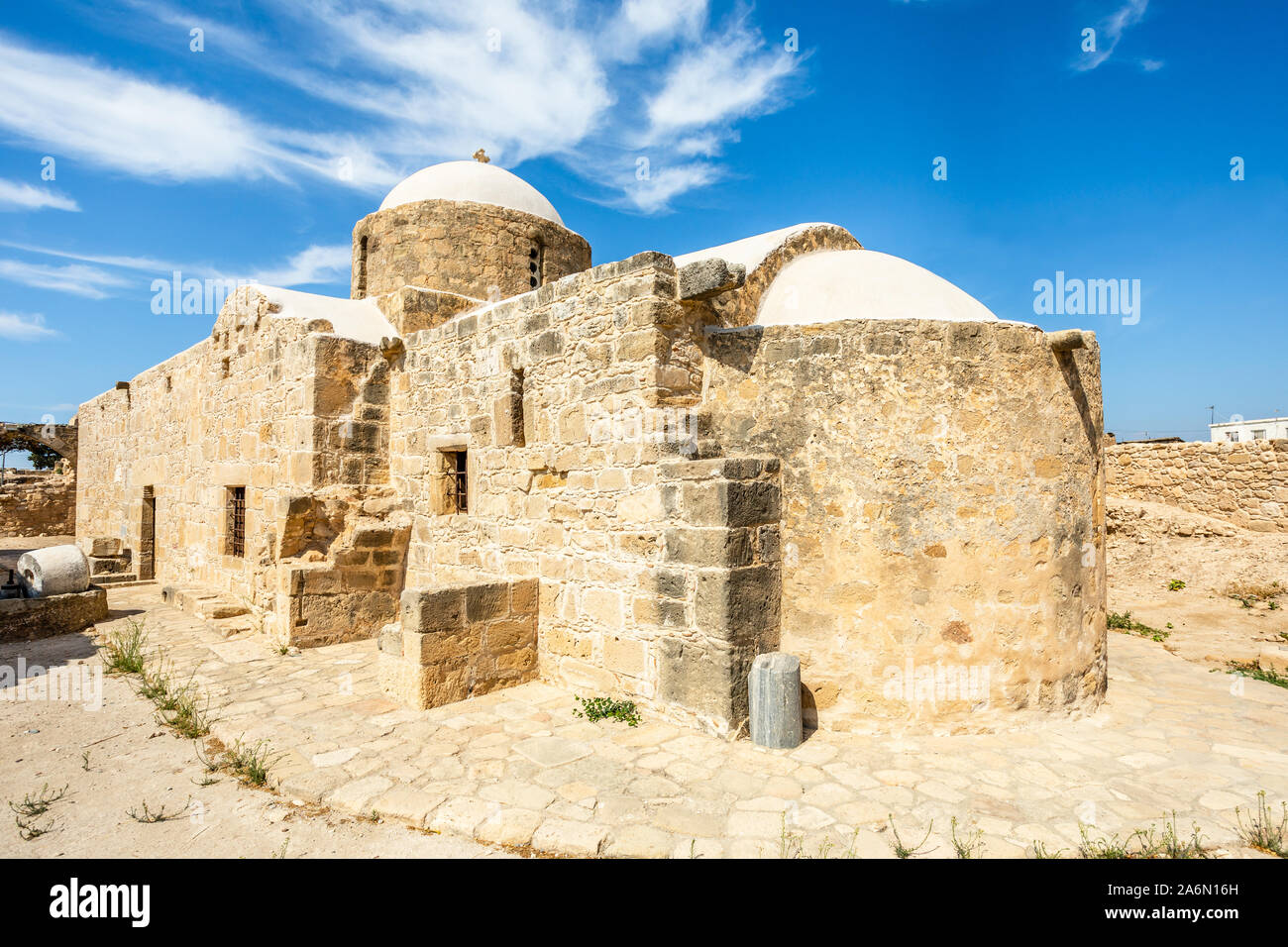 Panagia Odigitria or Virgin Mary stone church, Kouklia village, Paphos ...