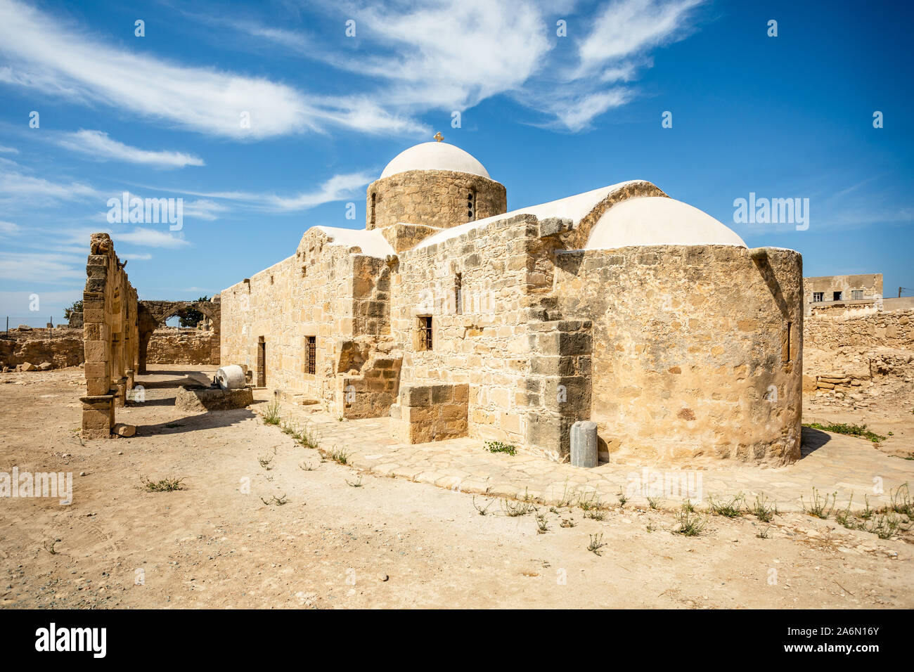 Panagia Odigitria or Virgin Mary stone church, Kouklia village, Paphos ...