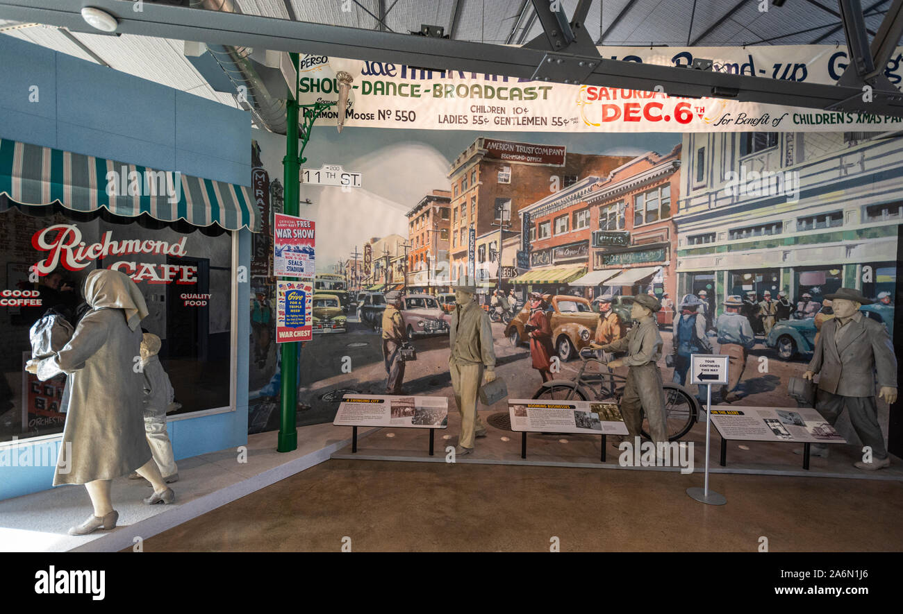 California, Richmond, Rosie the Riveter / World War II Home Front ...