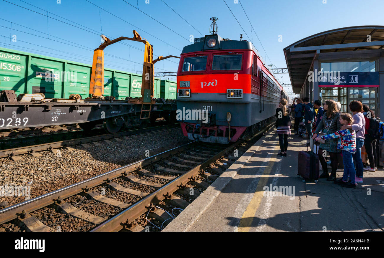 Russian railways hi-res stock photography and images - Alamy