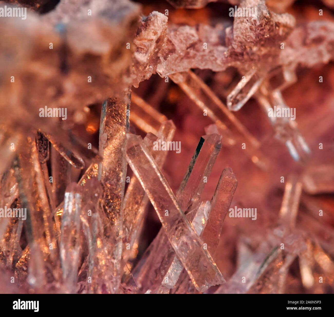 crystals at sunset Stock Photo - Alamy