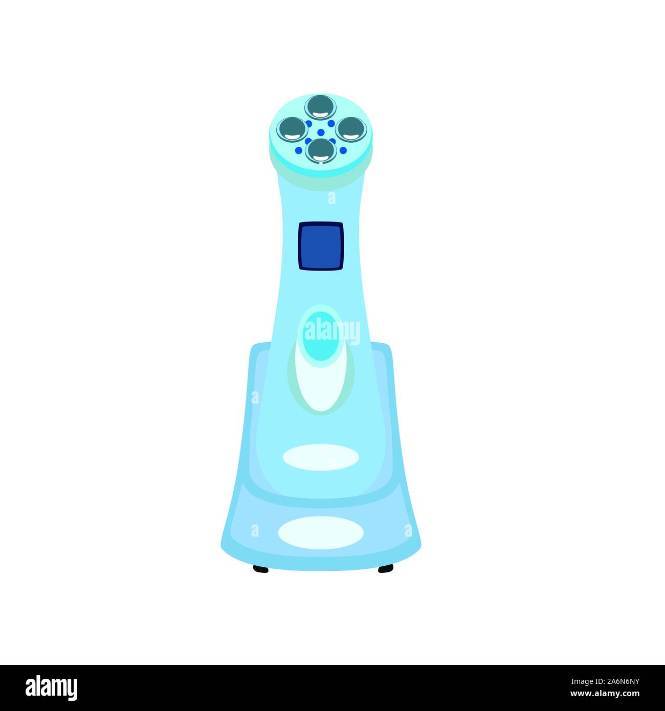 Device for home light therapy, isolated, vector illustration Stock ...