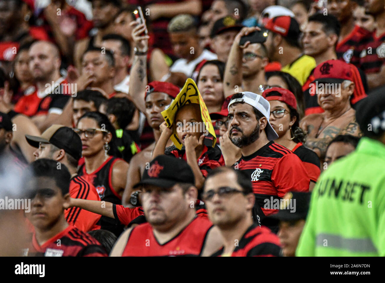 Rio De Janeiro, Brazil. 27th Oct, 2019. Cheerleading present during ...
