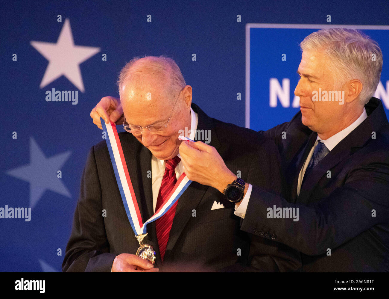 Philadelphia, Pennsylvania, USA. 27th Oct, 2019. Retired Chief Justice ...