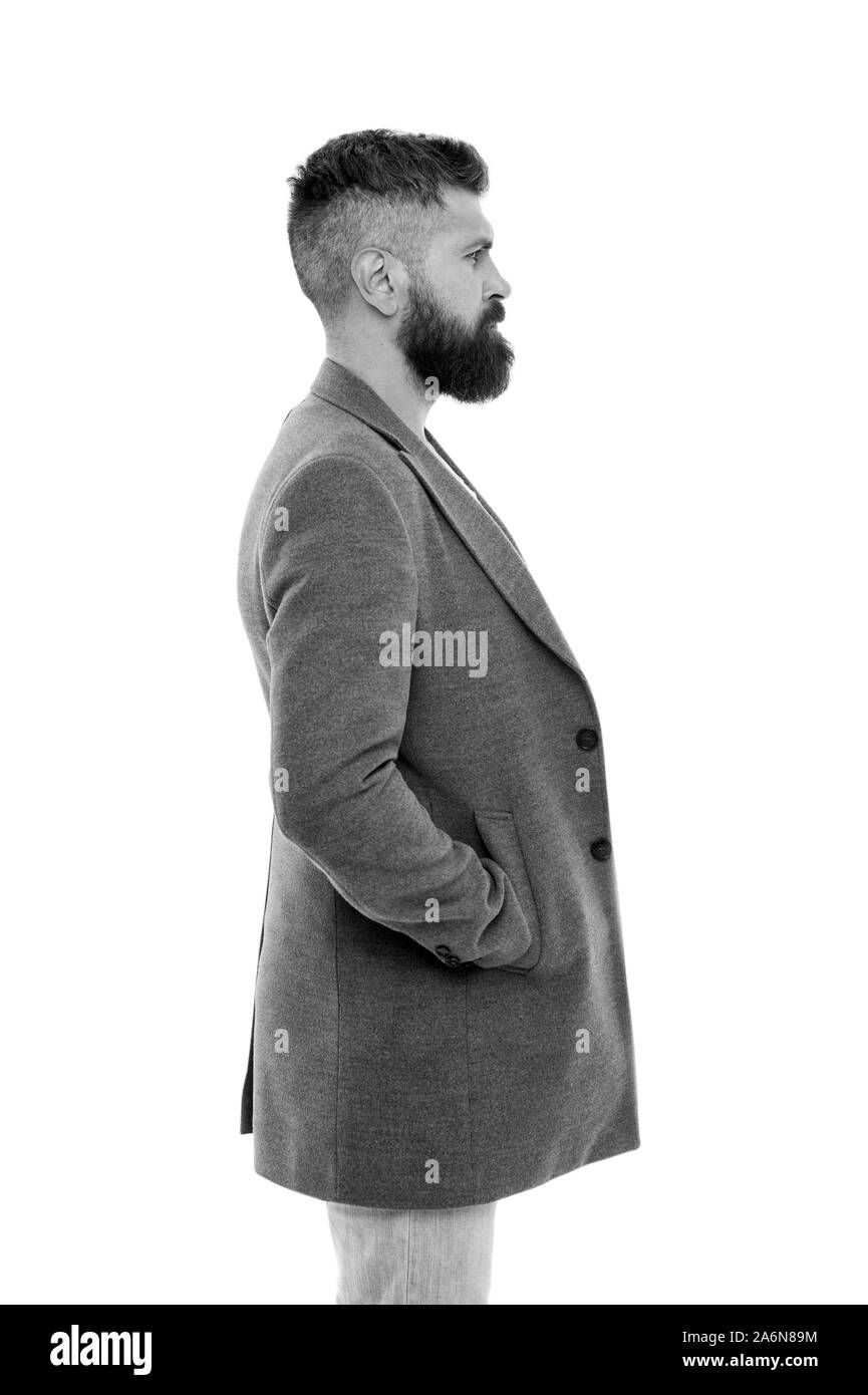 The beard with depth and texture. Brutal caucasian guy with bushy beard ...