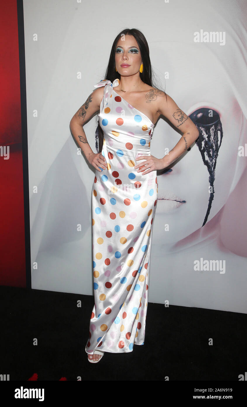 Los Angeles, USA. 26th Oct, 2019. Halsey, at FX's "American Horror ...