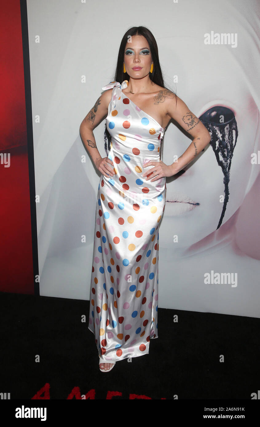 Los Angeles, USA. 26th Oct, 2019. Halsey, at FX's "American Horror ...