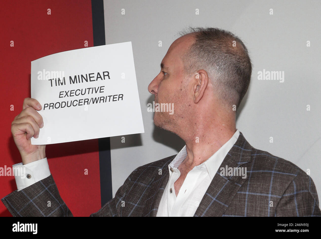 Los Angeles, USA. 26th Oct, 2019. Tim Minear, at FX's "American Horror ...