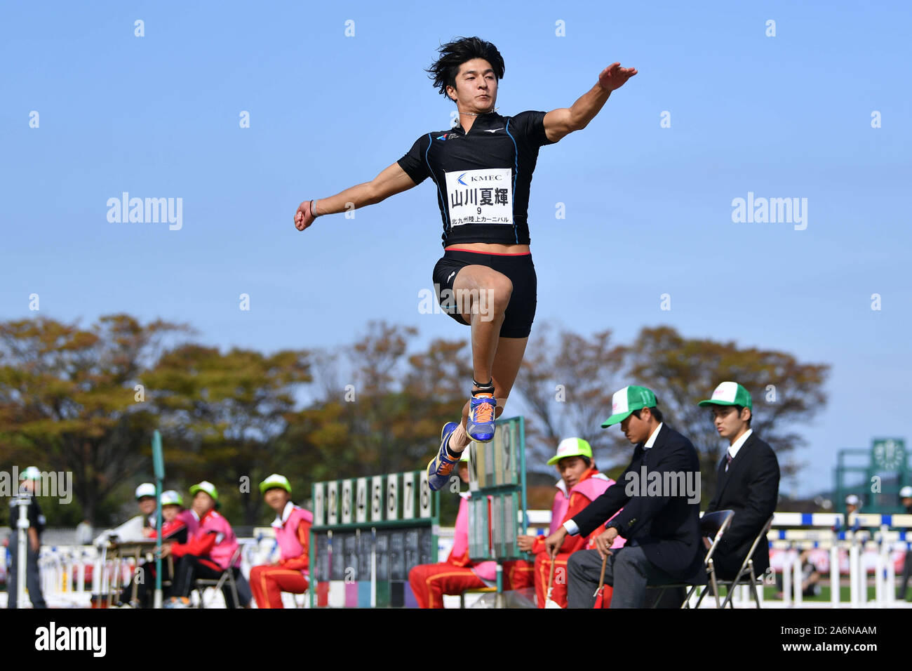 Honjo Athletic Stadium, Fukuoka, Japan. 27th Oct, 2019. Natsuki ...