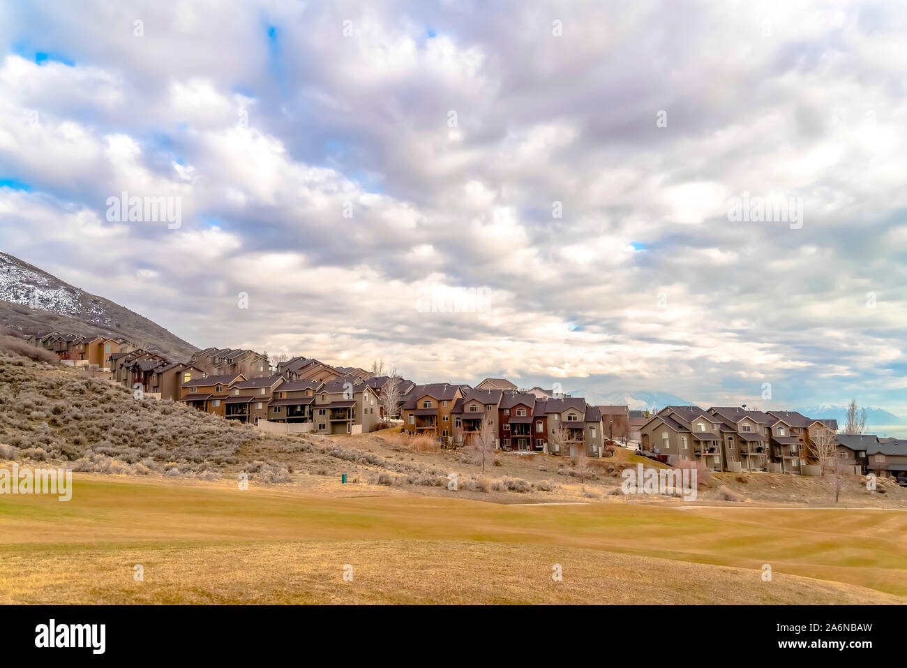 Rural cluster development hi-res stock photography and images - Alamy