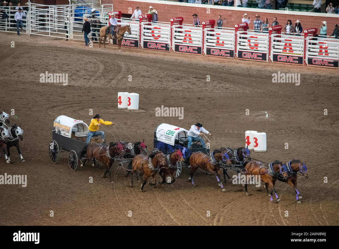 Calgary stampede grandstand hi-res stock photography and images - Alamy