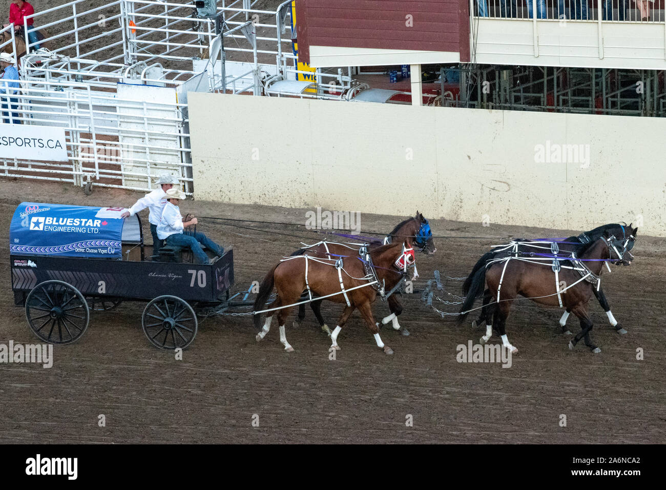 Calgary stampede grandstand hi-res stock photography and images - Alamy