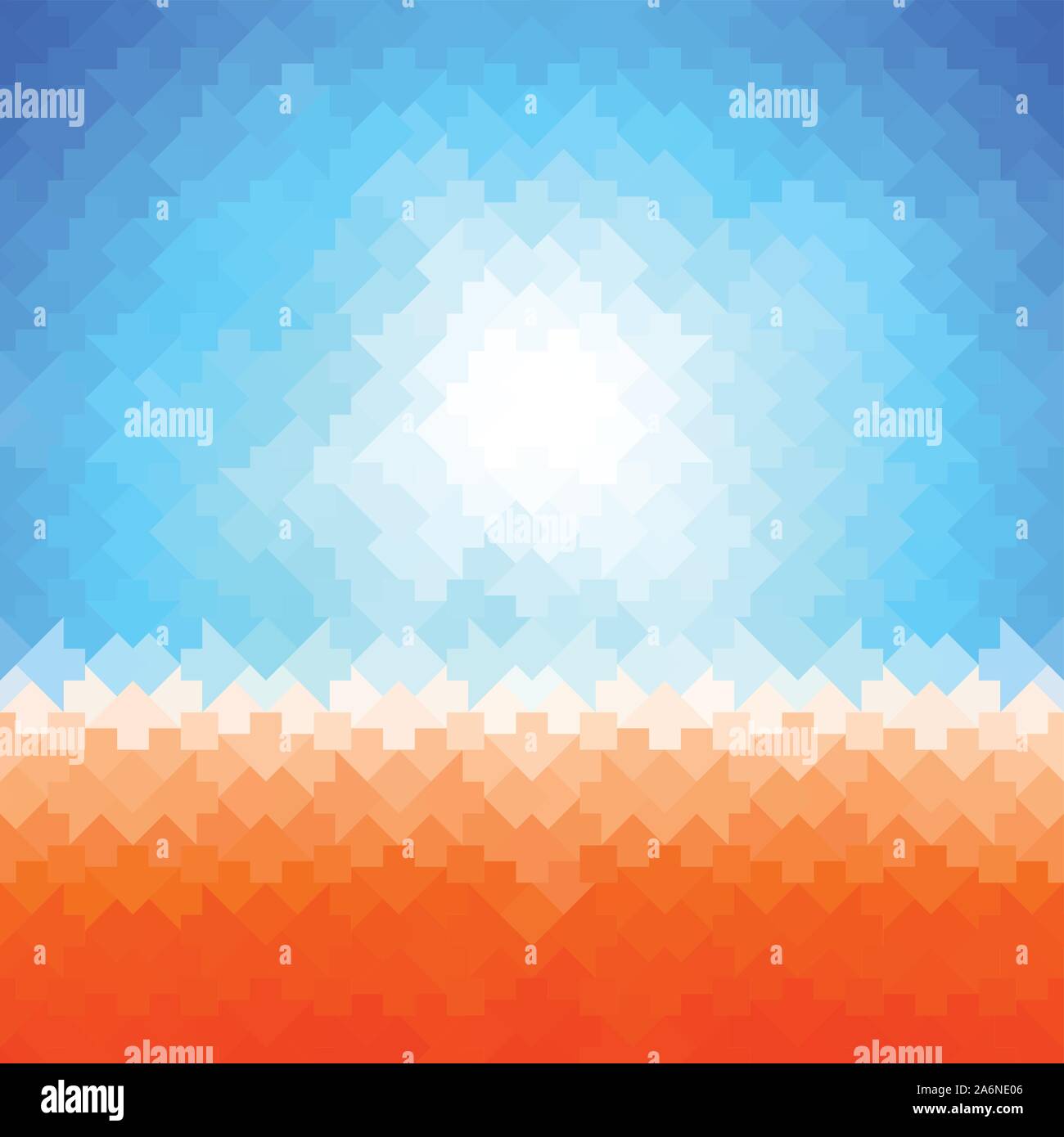 Shiny sun background made of arrow pattern Stock Vector Image & Art - Alamy